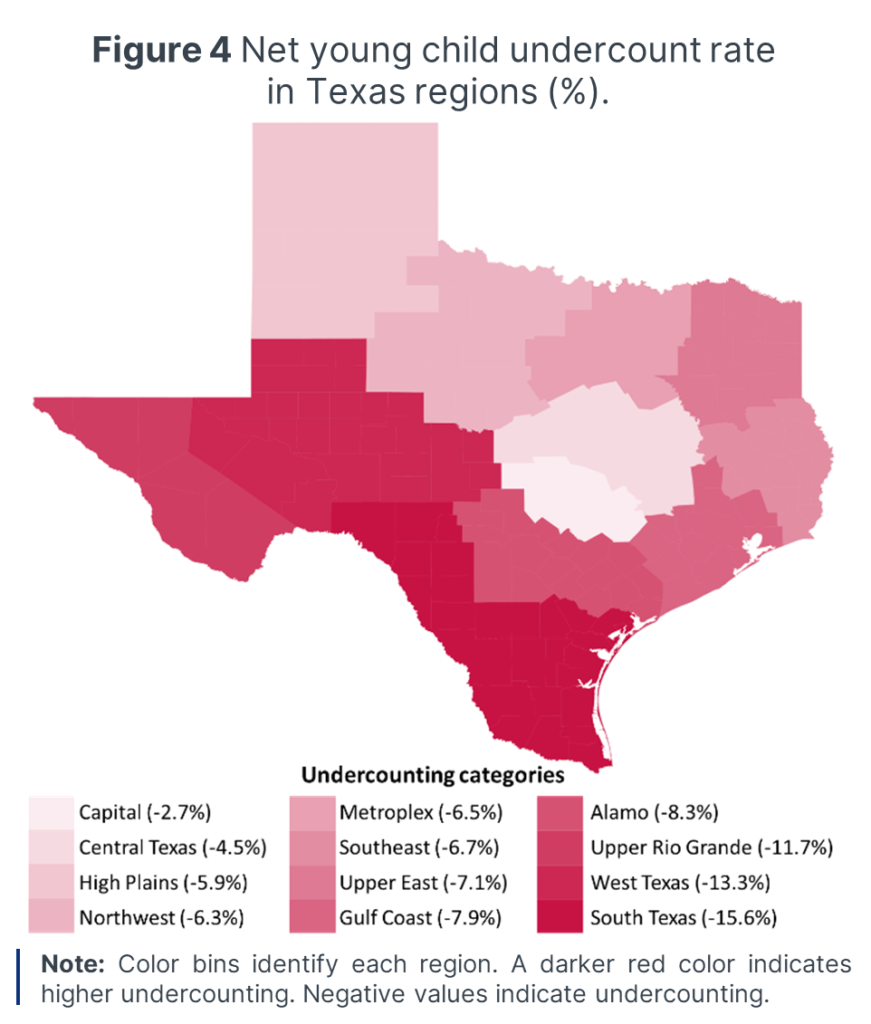 The 2020 Census Undercount of Young Children in Texas Counties - Texas ...
