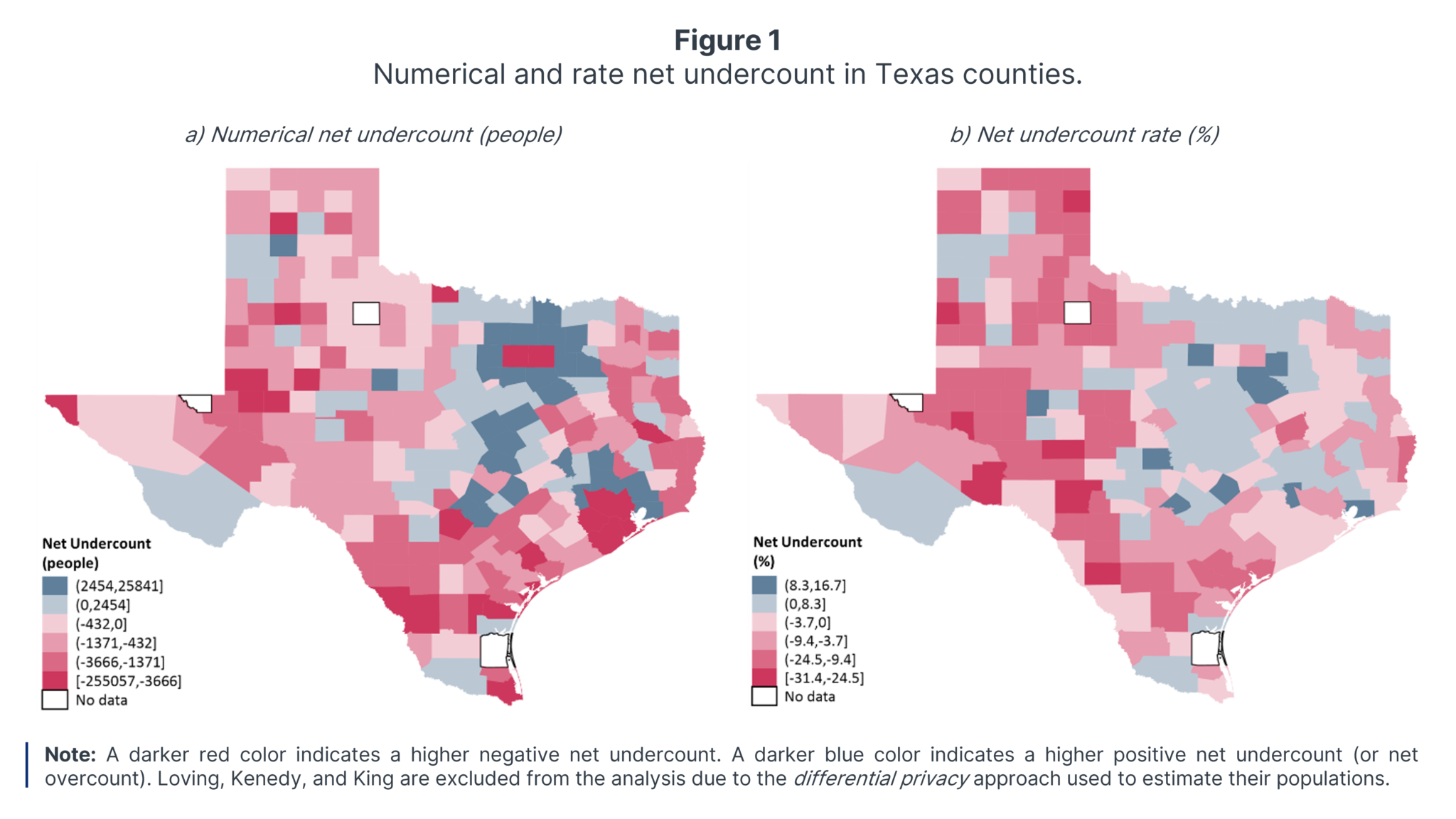 The 2020 Census Undercount in Texas counties - Texas Census Institute